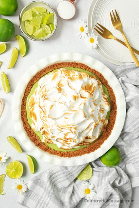 Key Lime Meringue Pie