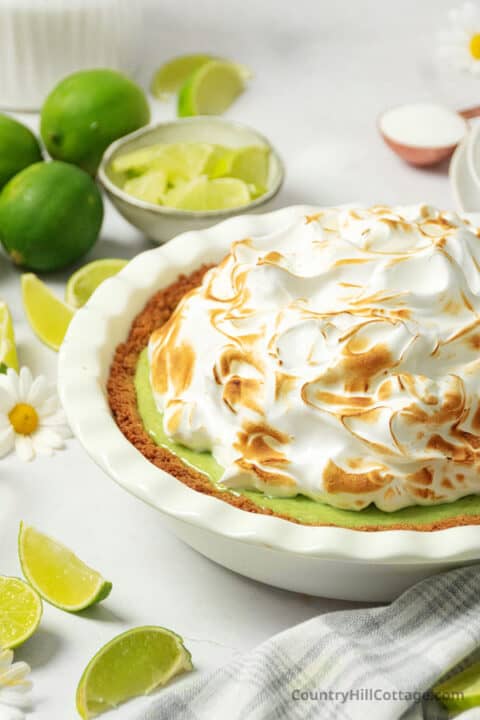 Key Lime Meringue Pie
