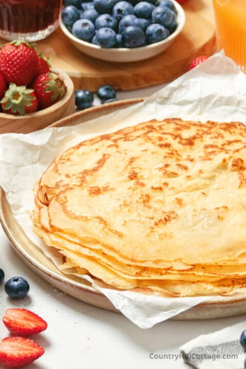 Pancake Mix Crepes