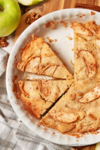 Crustless Apple Pie