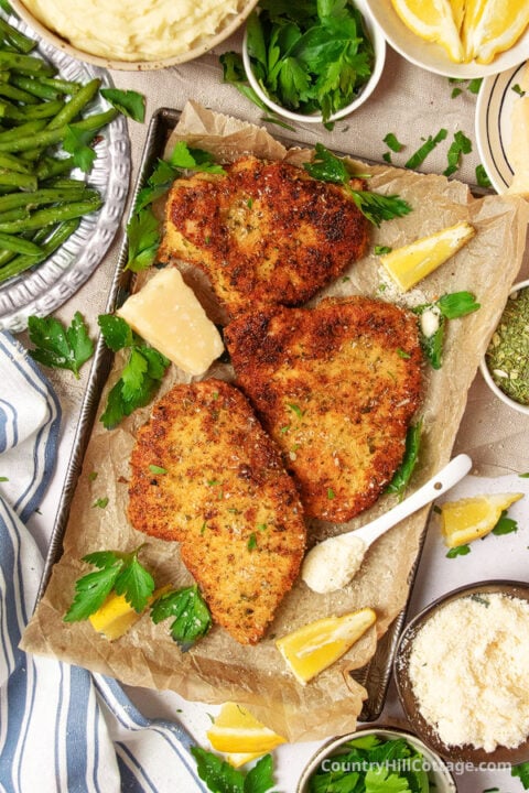 Cheesecake Factory Parmesan Herb Crusted Chicken Recipe