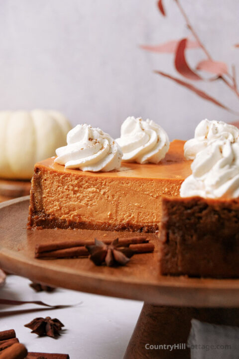 Philadelphia Pumpkin Cheesecake