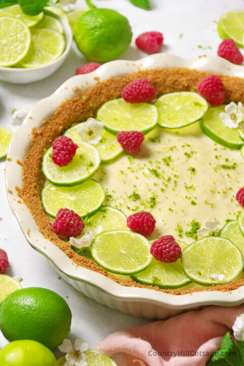 Evaporated Milk Key Lime Pie