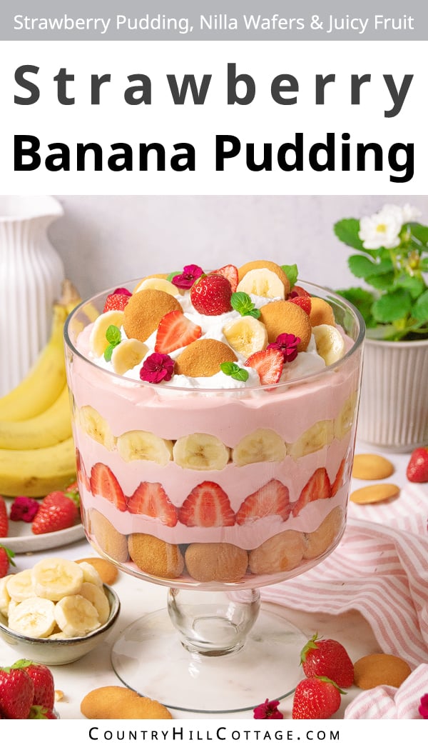 Strawberry Banana Pudding