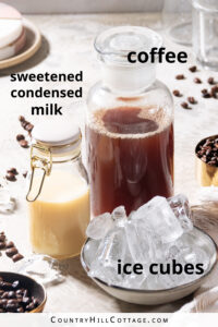 Condensed Milk Iced Coffee
