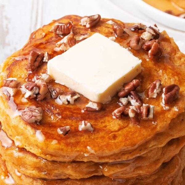 Pumpkin Pancakes with Pancake Mix