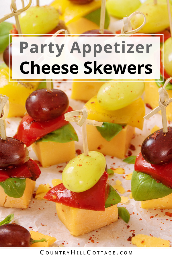 Cheese Skewers {Easy 10-Min Appetizer}
