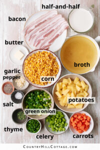 Corn Chowder with Canned Corn