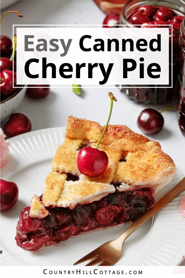 Canned Cherry Pie Recipe