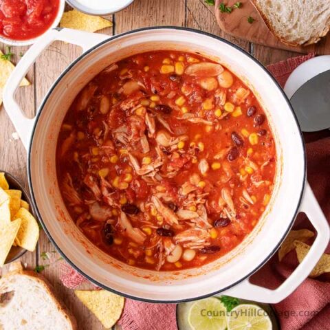 Red Chicken Chili Recipe