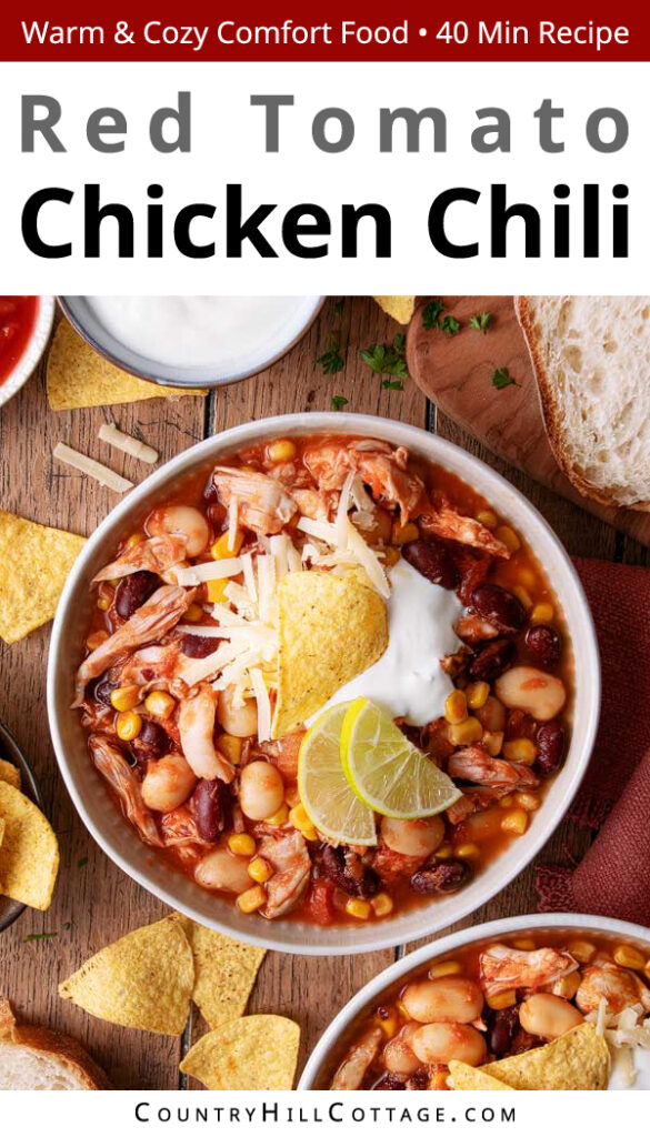 Red Chicken Chili Recipe