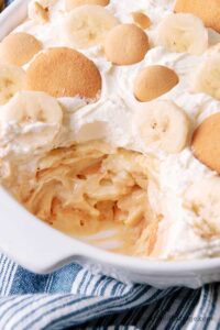Evaporated Milk Banana Pudding