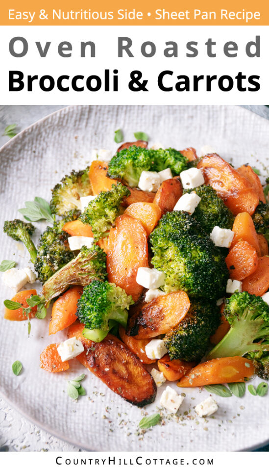 Roasted Broccoli and Carrots