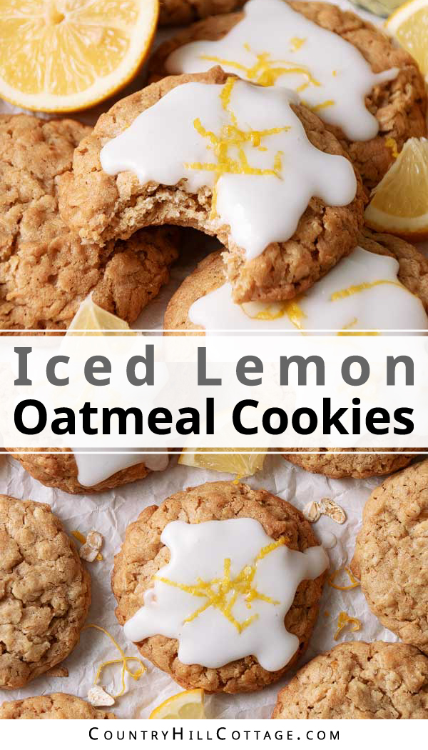 Lemon Oatmeal Cookies