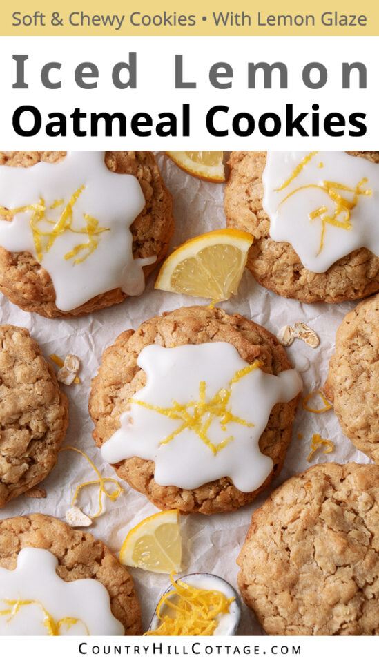 Lemon Oatmeal Cookies