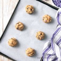 Lavender Chocolate Chip Cookies